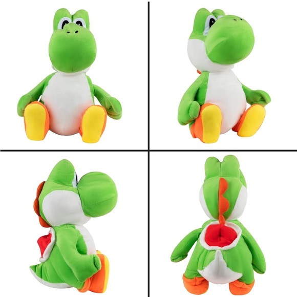 Toys | Yoshi Stuffed Animal Plush Toy Mario | Poshmark